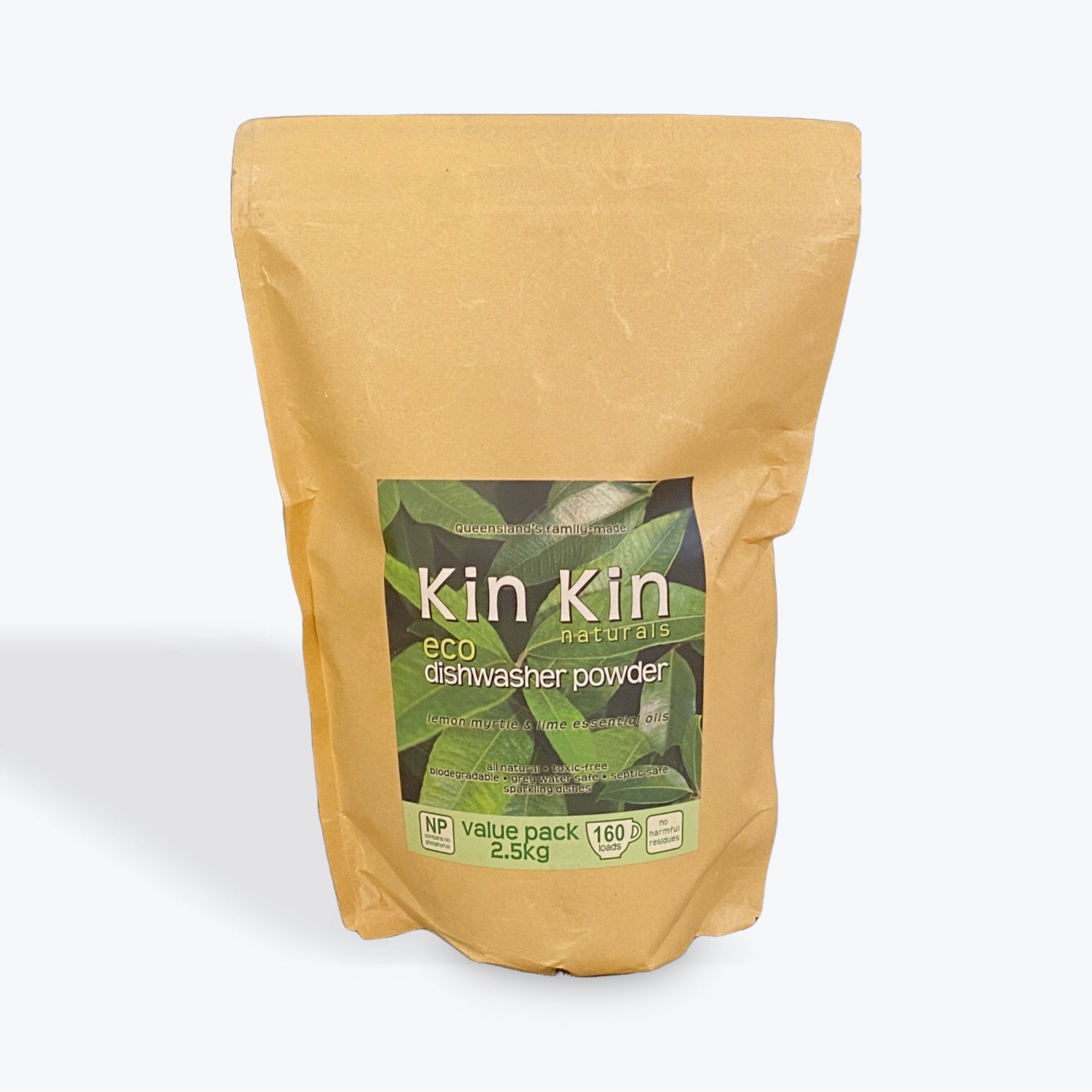 KIN KIN Dishwasher Powder 2.5kg Pouch | Tomorrows Earth