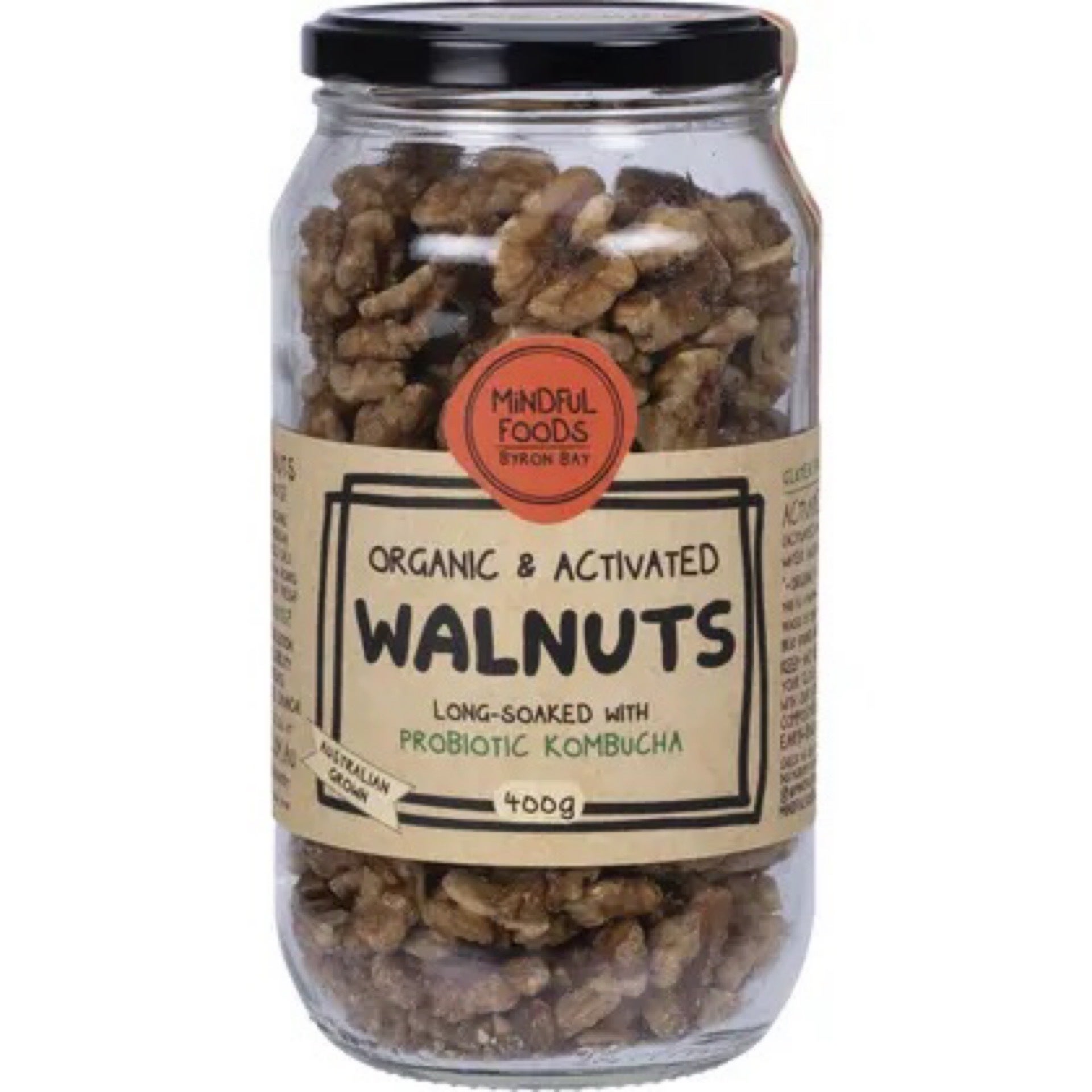 Mindful Foods - Organic Activated Walnuts 400g | Tomorrows Earth