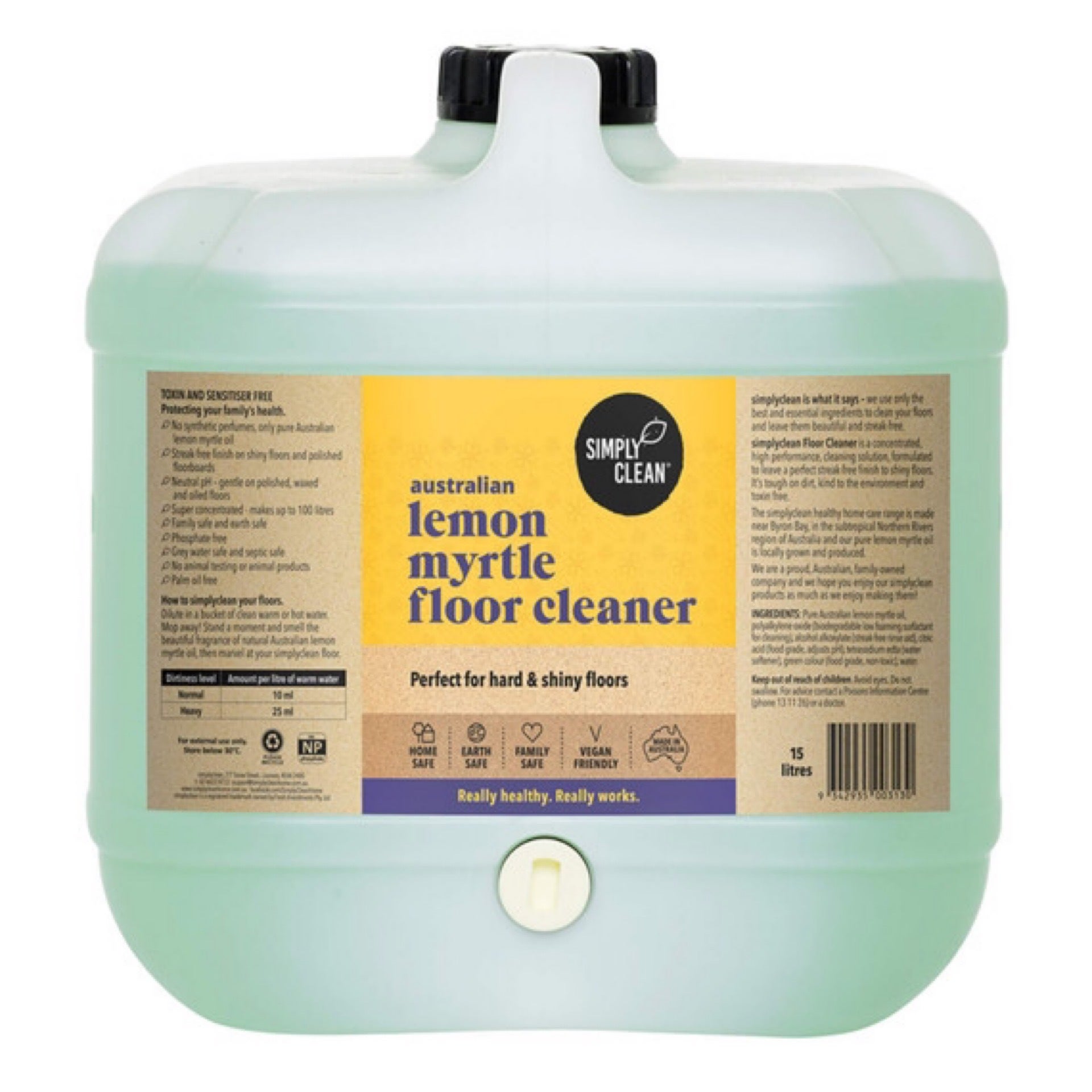 Simply Clean Bulk - Floor Cleaner - Concentrate | Tomorrows Earth