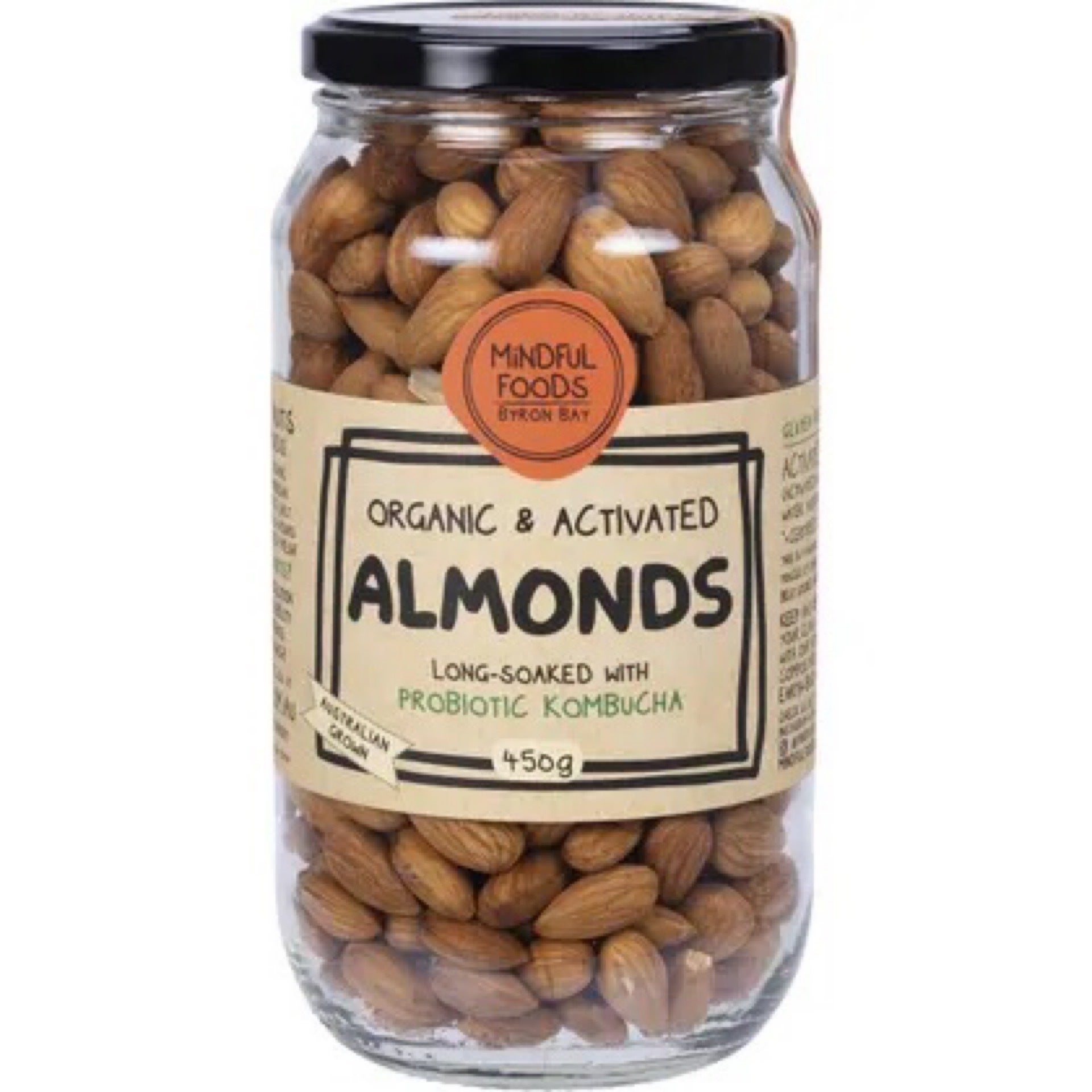 Mindful Foods - Organic Activated Almonds 450g | Tomorrows Earth