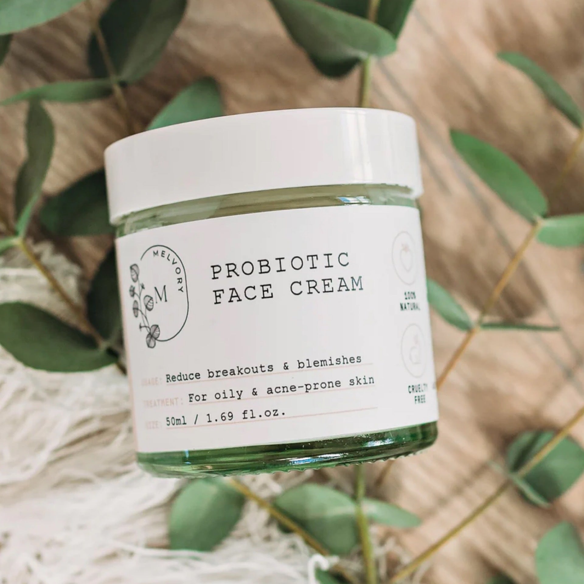 Melvory - Probiotic Face Cream | Tomorrows Earth