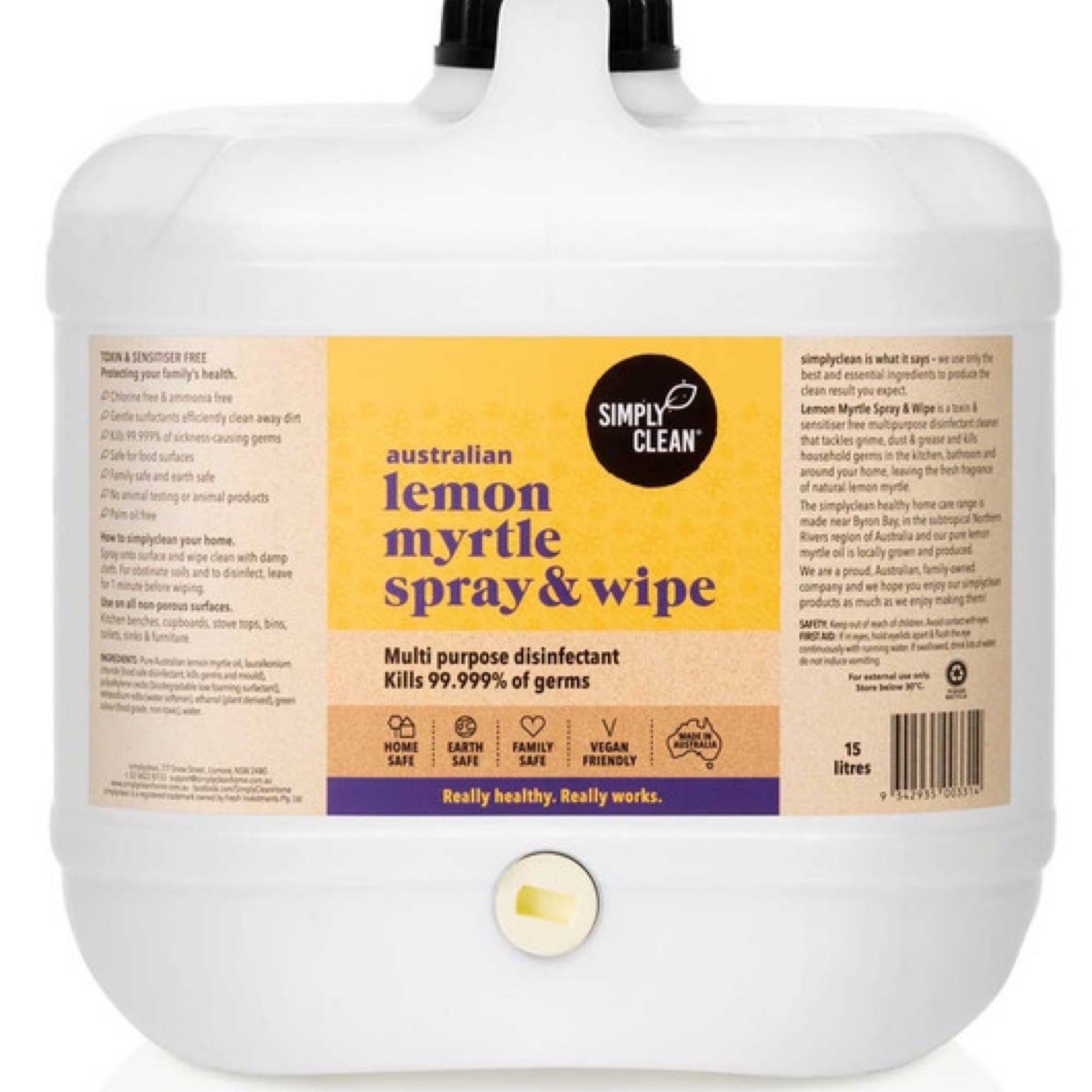 Simply Clean Bulk - Spray & Wipe | Tomorrows Earth