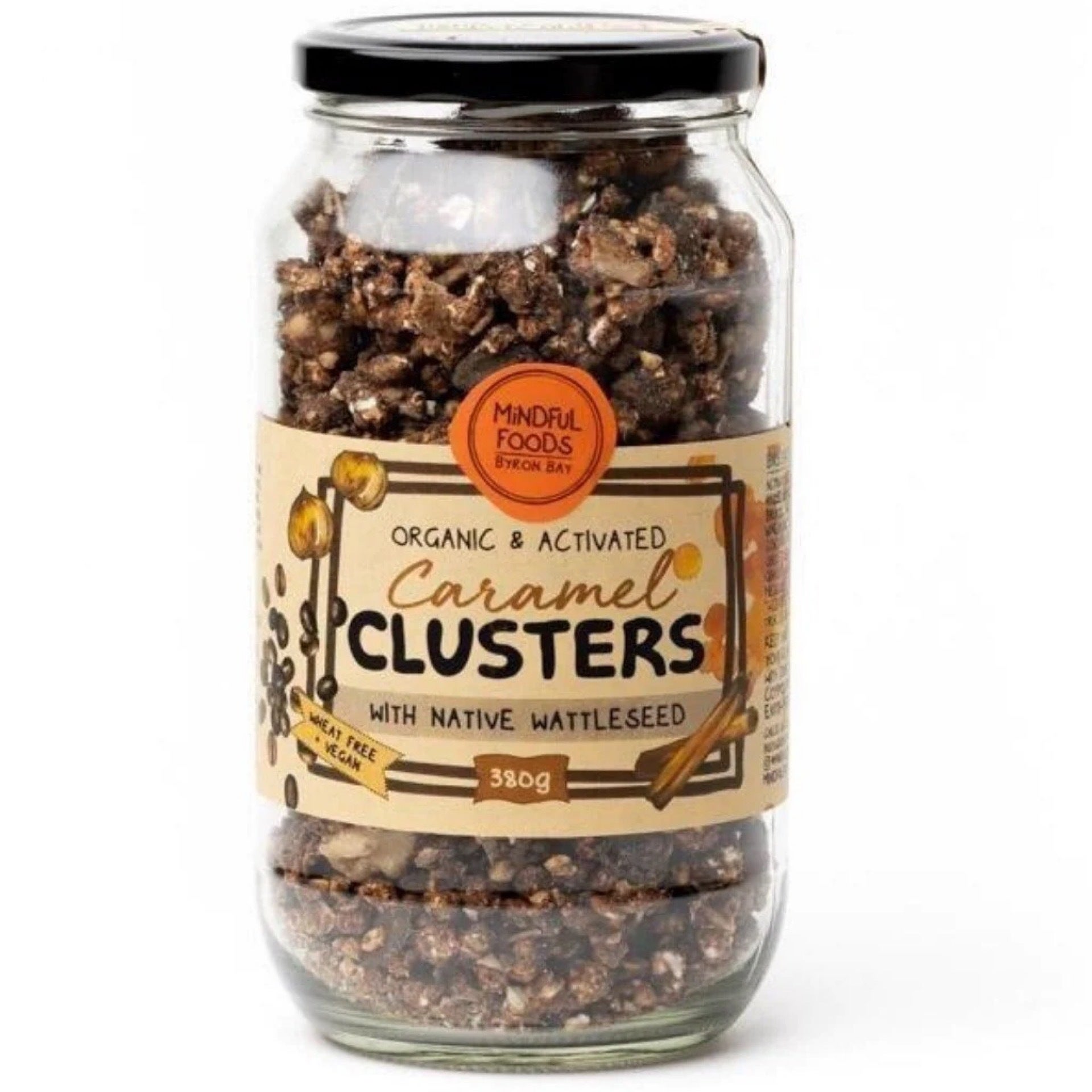 Mindful Foods - Organic Activated Caramel Clusters 350g | Tomorrows Earth