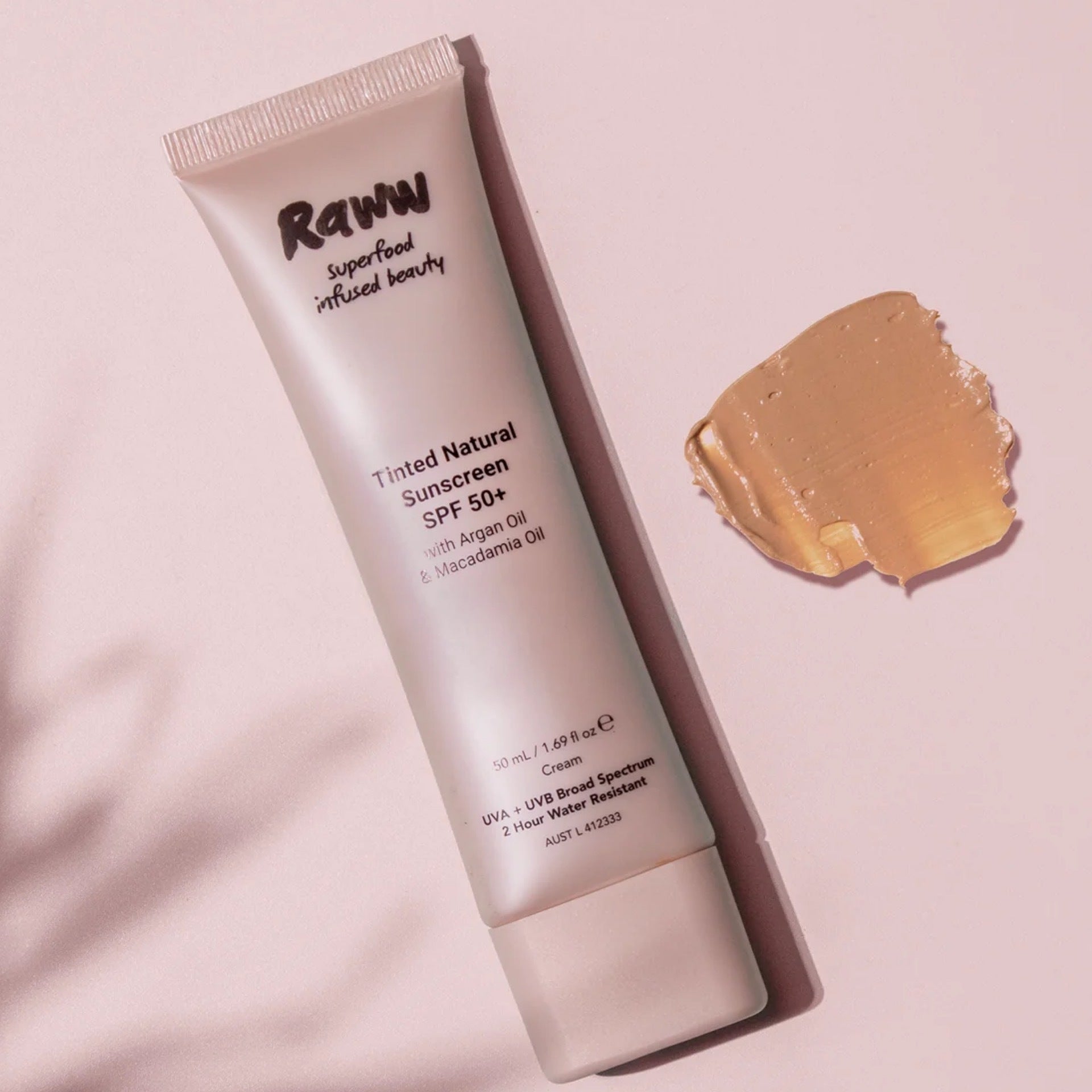 RAWW Natural Tinted Sunscreen SPF50 | Tomorrows Earth